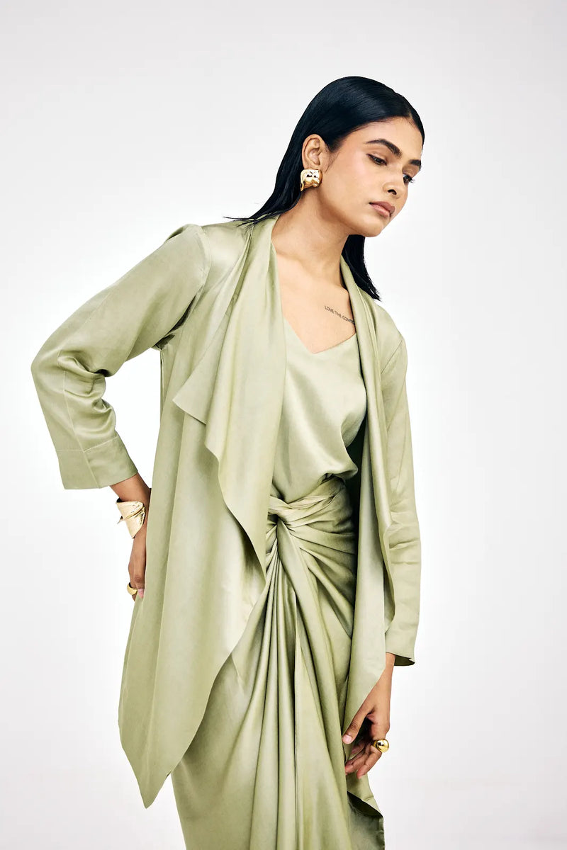 EKA JACKET SAGE GREEN – Nouria