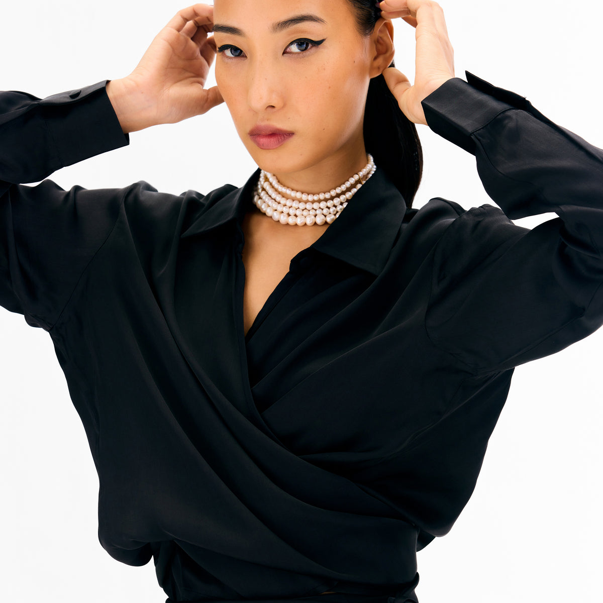 Buy Luxury Designer Nomad Shirt Black Online – Nouria