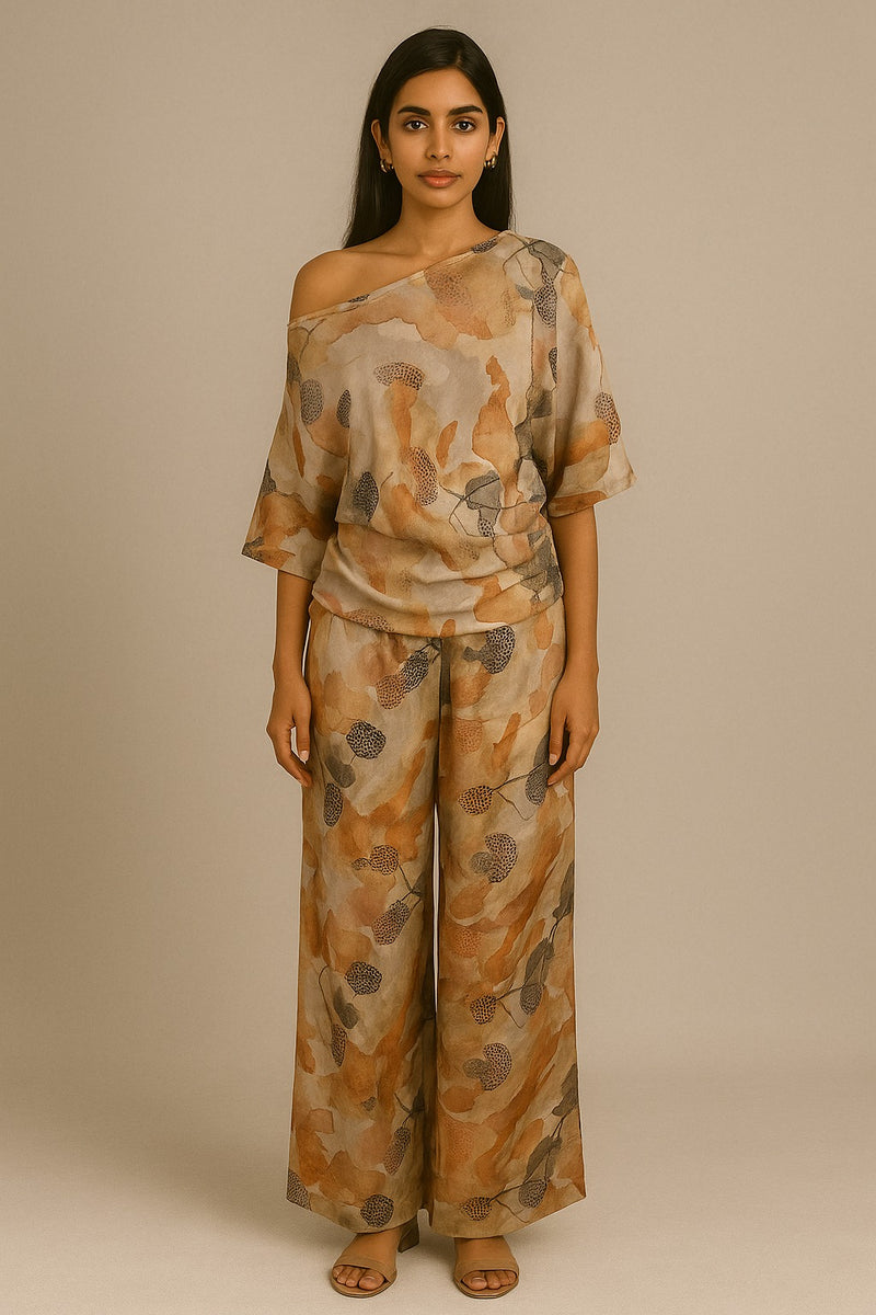 Ciel Co-ord Set Coffee – Nouria